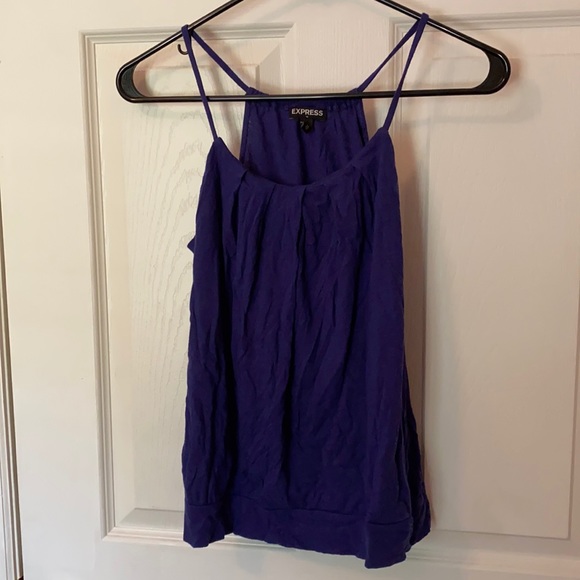 Express | Tops | Royal Blue Express Tank Top | Poshmark